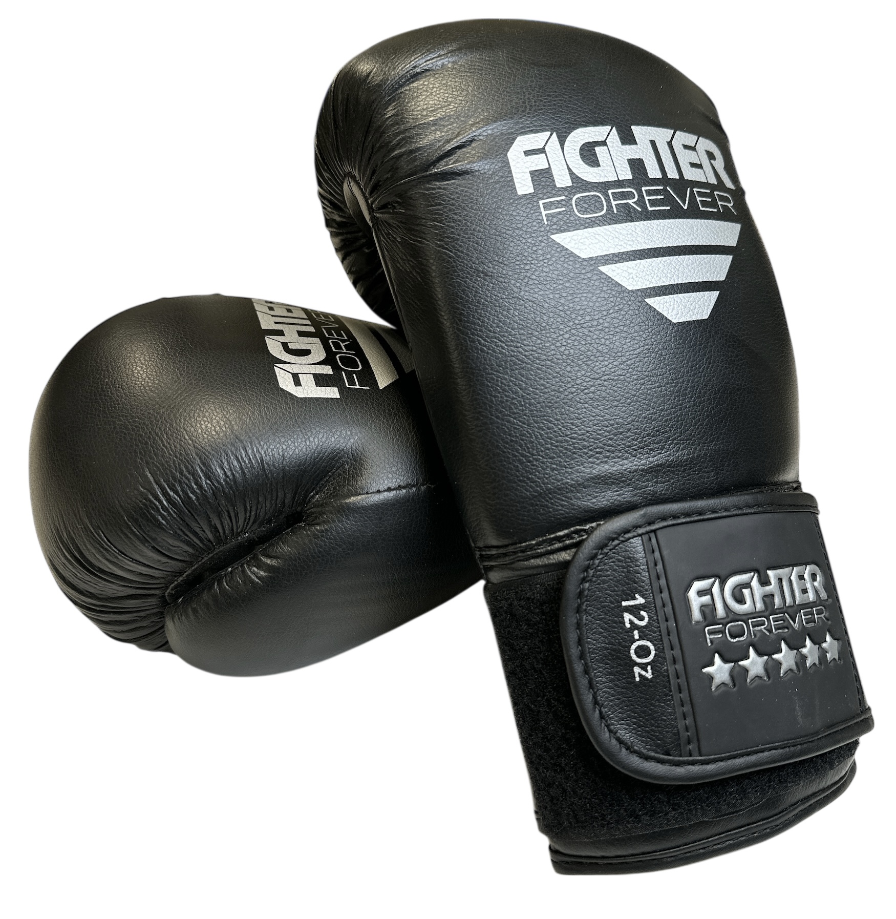 Fighter Forever EVO Nyrkkeilyhanskat MUSTA-HOPEA - Twins Finland ...